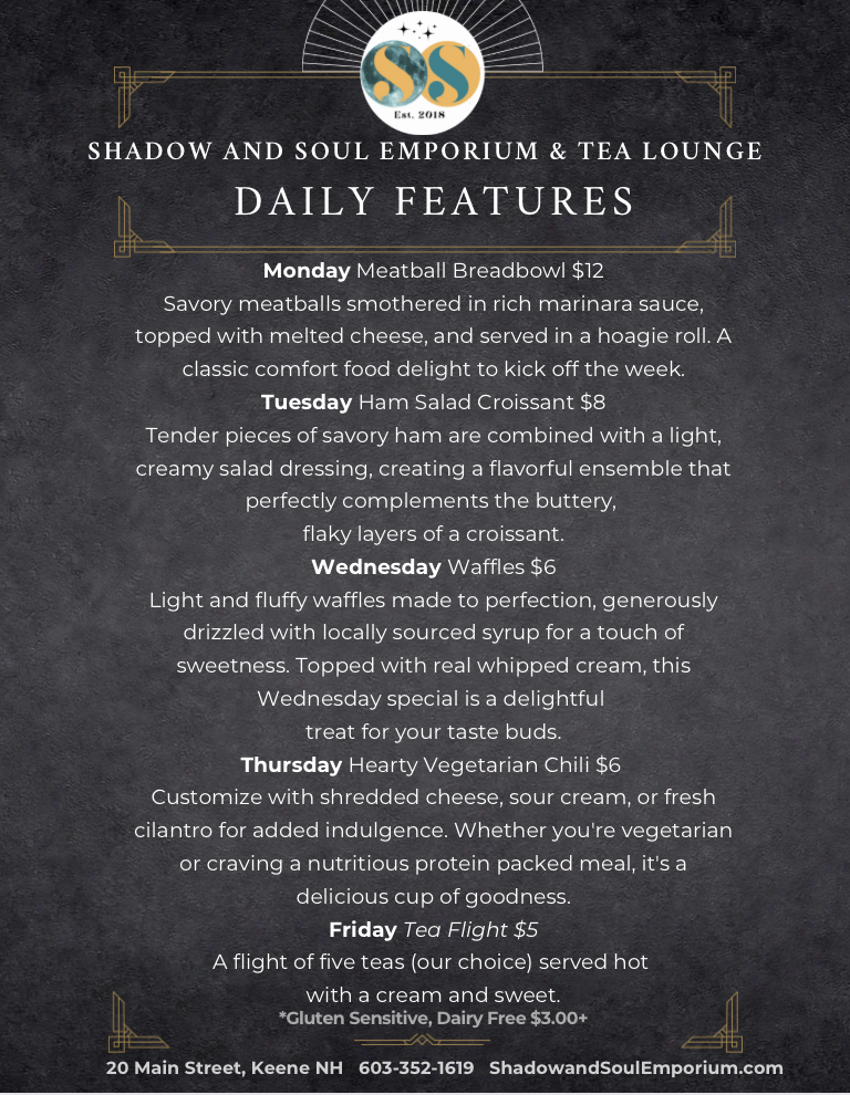 Tea Lounge | Shadow and Soul Emporium
